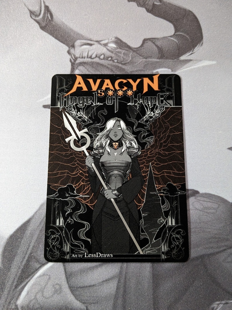 Metal Avacyn Proxy Card - Etsy