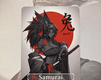 Samurai Mtg Token - Etsy