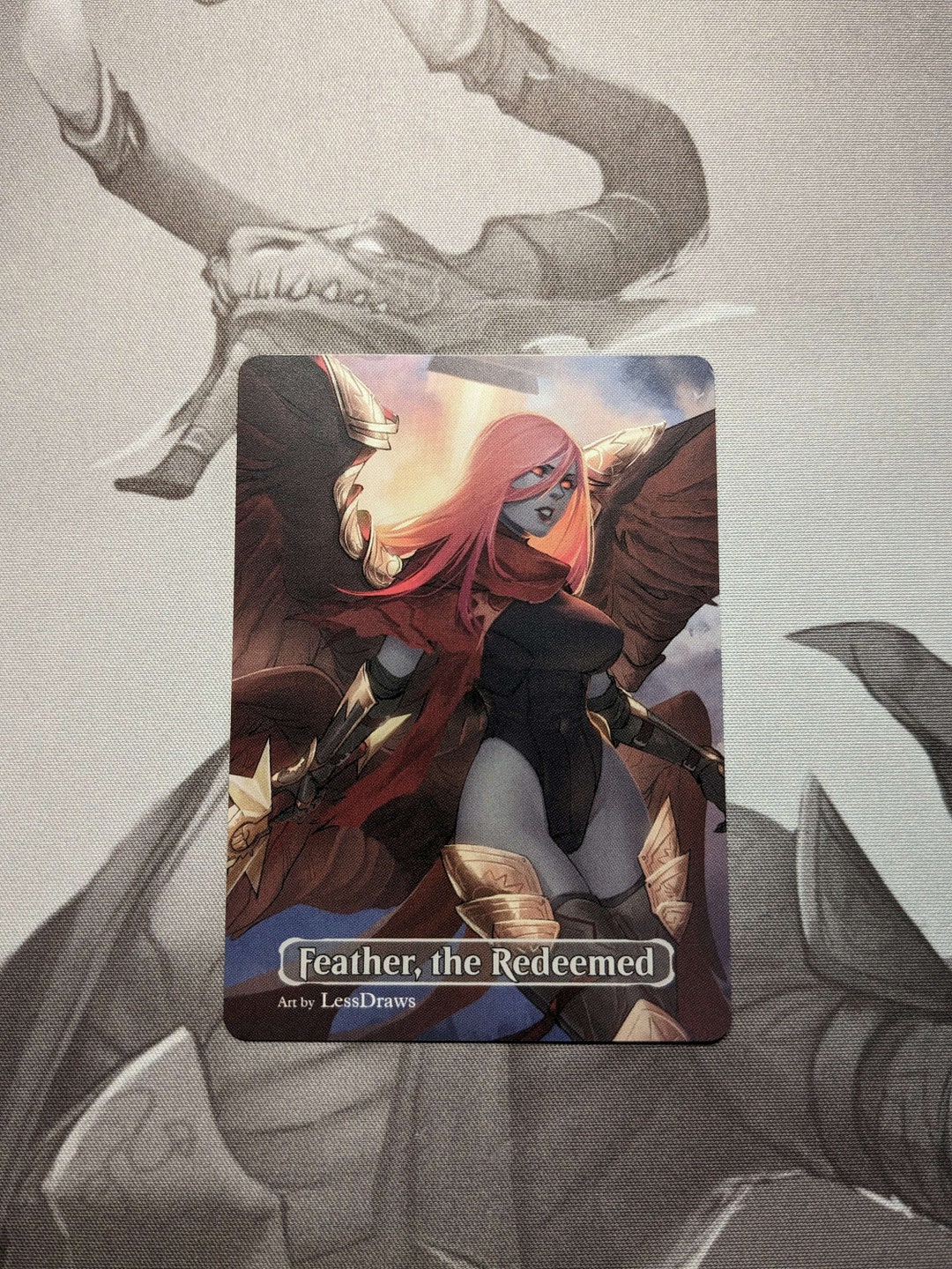 Feather, the Redeemed Proxy Card - Etsy