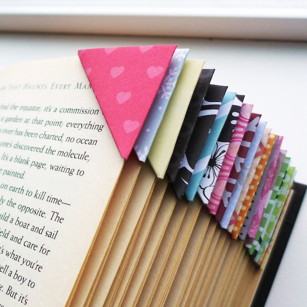 Corner Bookmarks - Etsy