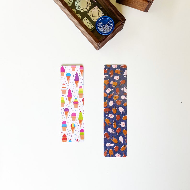 Bulk Bookmarks Waterproof Laminated Bookmarks Double-sided - Etsy