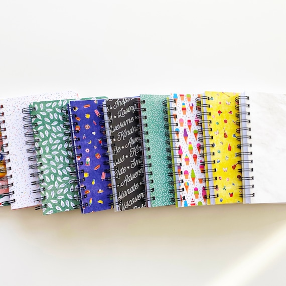 Custom 5 X 7 Spiral Notebook Journal Lined - Etsy