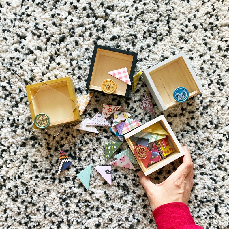 Bookmark Storage Box Corner Bookmarks Keepsake Box - Etsy