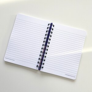 Custom 5" X 7" Spiral Notebook Journal | Lined Notebook Journals ...