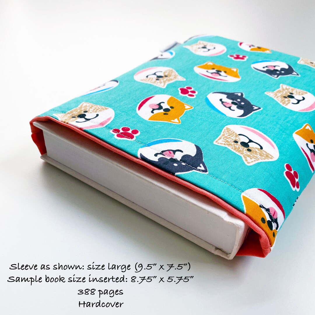 Pet Pattern Book Sleeves | Animal Theme Book Sleeves | Dog Book Sleeves ...