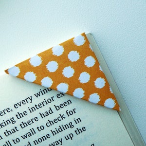 Bookmark - Polka Dot Corner Bookmark (9 Prints) - Reader Gift - Book ...