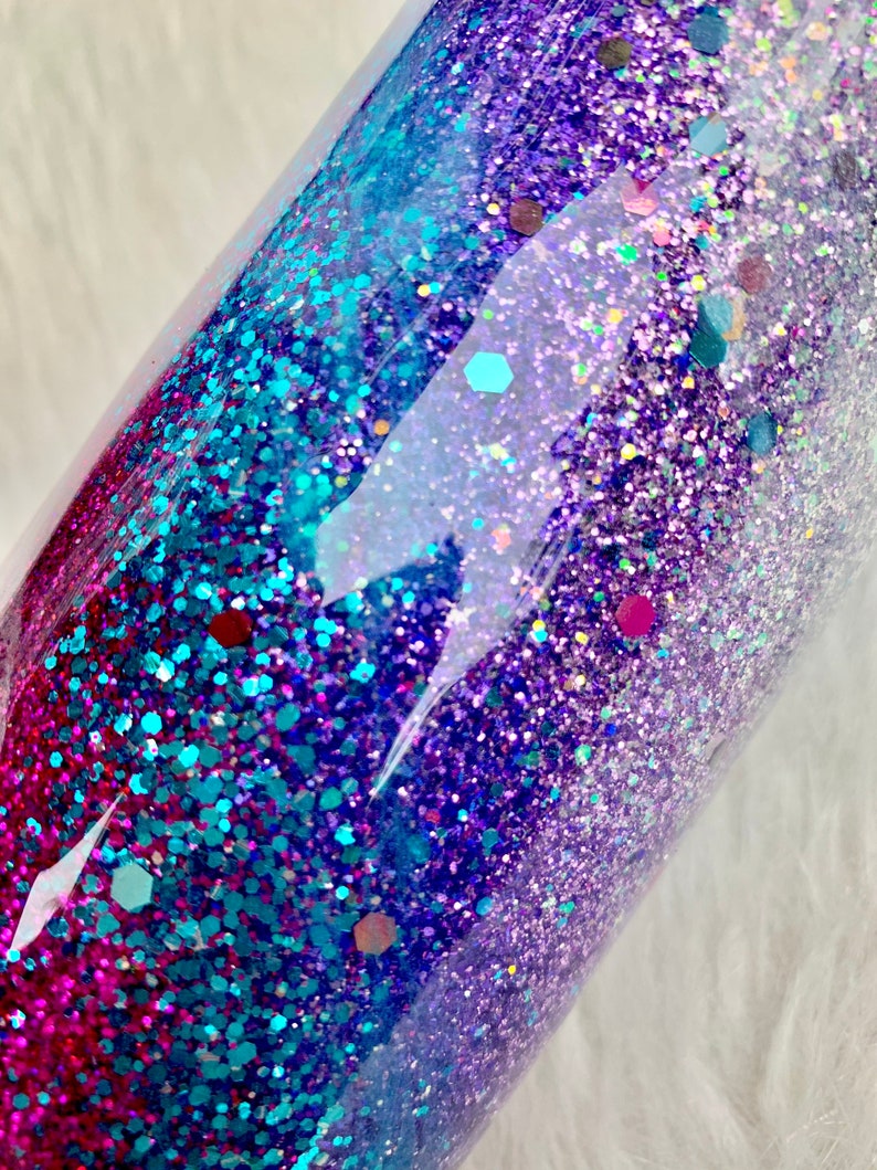 Glitter Swirl Tumbler | Etsy