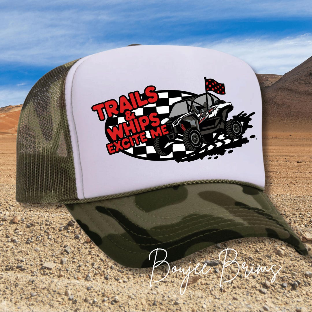 Off-road Trucker Hat, Glamis, Trails and Whips Excite Me, Sxs, Krx ...
