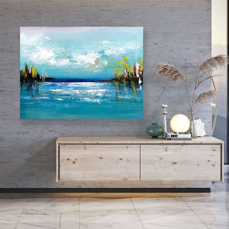 Large Modern Wall Art Painting Large Abstract Wall Art - Etsy