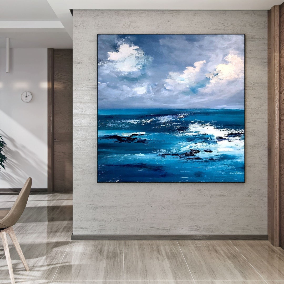 Large Original Oil Painting on Canvas Landscape Painting - Etsy