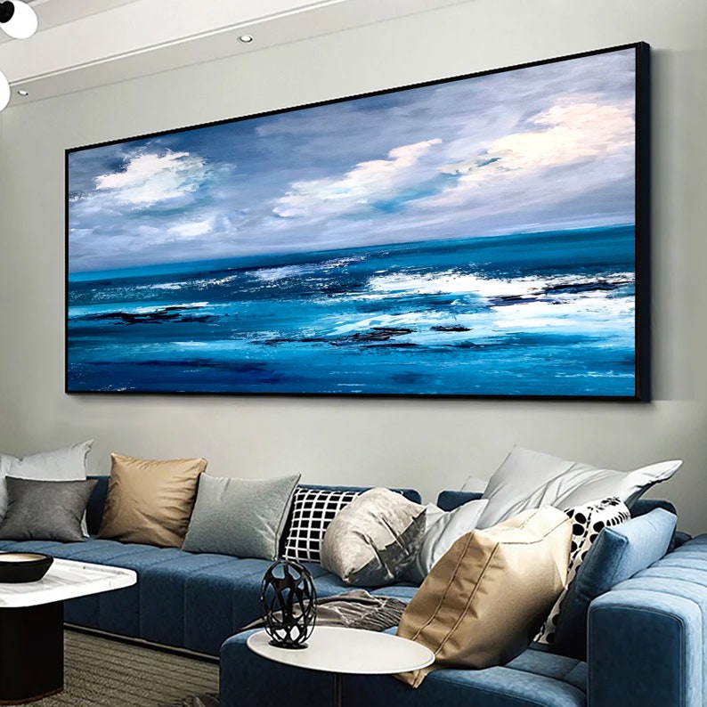 Large Original Oil Painting on Canvas Landscape Painting - Etsy