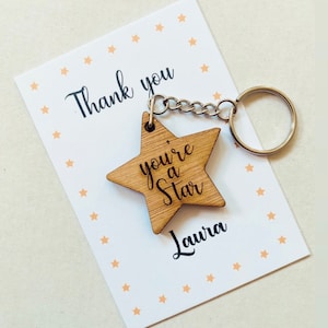 Teacher Pupil School, Nursery Team Gifts, Personalised You're A Star ...