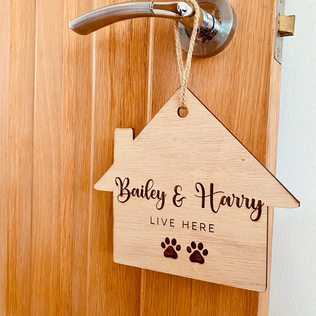 Personalised Pet Name Sign Crate, Cage, Kennel, Dog, Cat, Bird, Rabbit ...