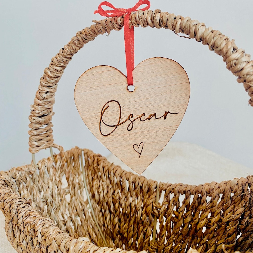 Personalised Flower Girl Basket Label, Gift for Page Boy Gift Tag - Etsy