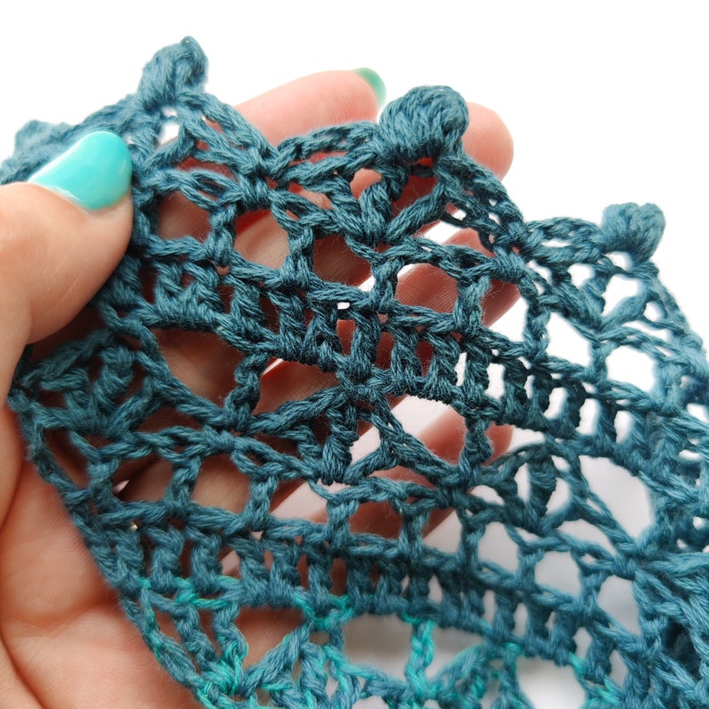 Crochet Pattern Mid-morning Shawl, Crocheted Shawl, Shawl, Triangle ...