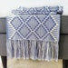 Crochet Pattern Ladder of Life Scarf, Diamond, Crocheted Scarf, Pattern ...