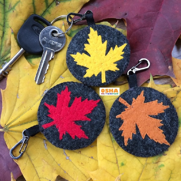 Felt Key Chain - Etsy