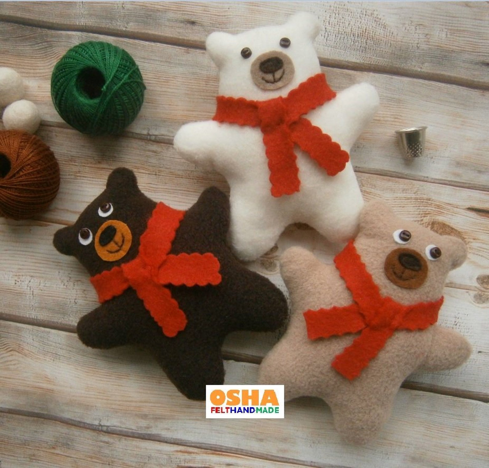 Bear Rag Doll Teddy Bear Xmas Stocking Stuffers New Year - Etsy