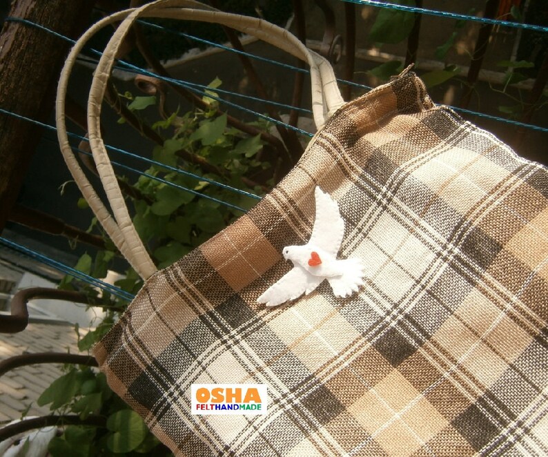 White Dove Felt Brooch Flying Dove Pin Felt Bird Pin Peace - Etsy