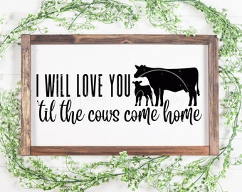 I Love Ranch Svg - Etsy