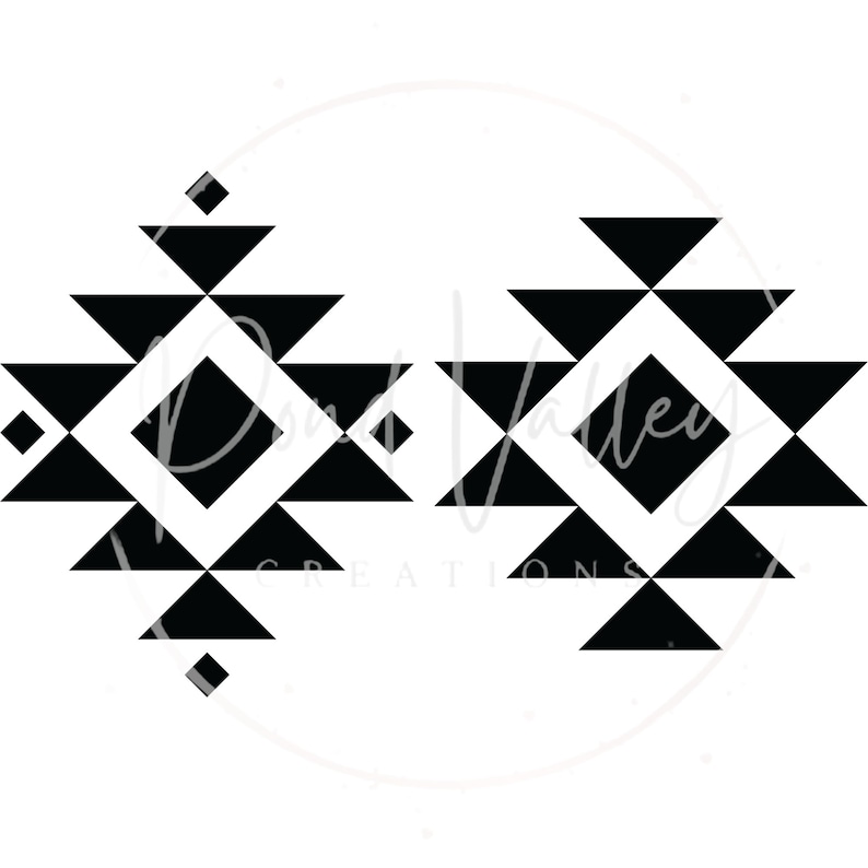 Aztec Pattern SVG | Tribal Svg | Southwest Svg | Boho Svg | Western Svg ...