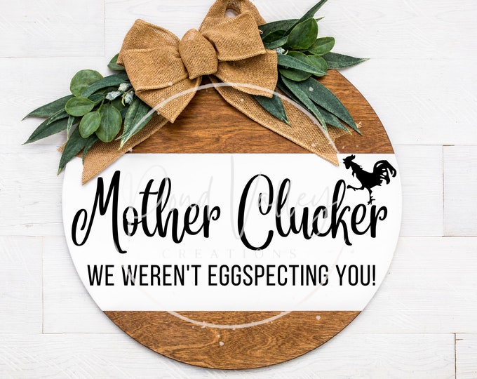 Total Fuster Cluck Chicken SVG Chicken Coop Sign Funny Chicken Sign ...
