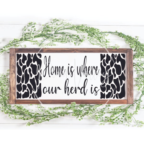 Welcome to Our Herd Svg - Etsy