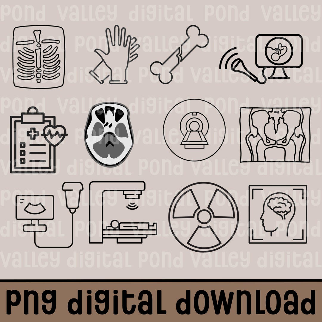Radiology SVG PNG Rad Tech Week Shirt Design X-ray Tech Gift Idea for ...