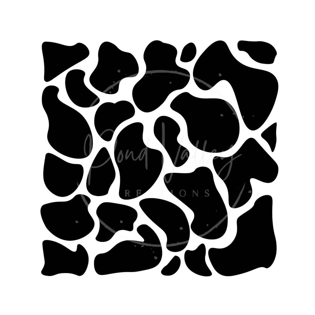 Cow Pattern Svg Cow Print Svg Cow Svg Farm Svg Ranch Etsy