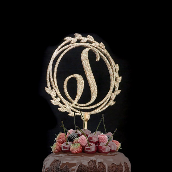 M Cake Topper - Etsy