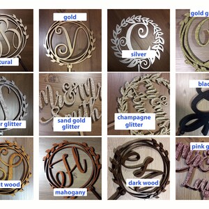 Letter G Wedding Cake Topper, Cake Topper, Unique Cake Topper, Monogram ...