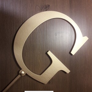 Wedding Cake Topper, Letter C Cake Topper, Gold Cake Topper, Monogram ...