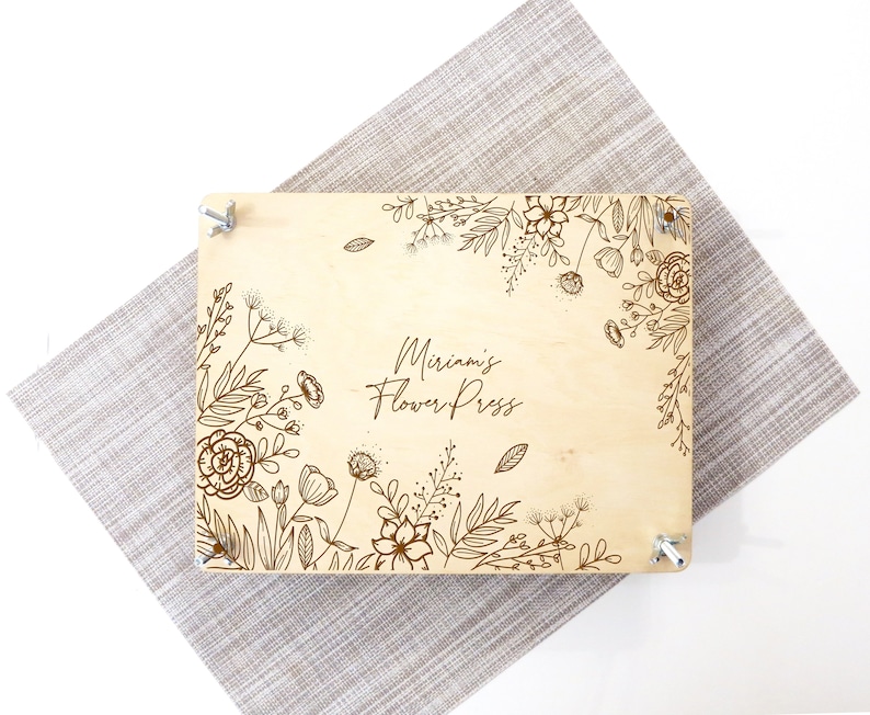 Large Flower Press Botanical Press Kit Meadow Grass Flower - Etsy