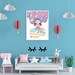 Reading Print, Homeschool Poster, Lets Read, Books Decor, Library Sign ...