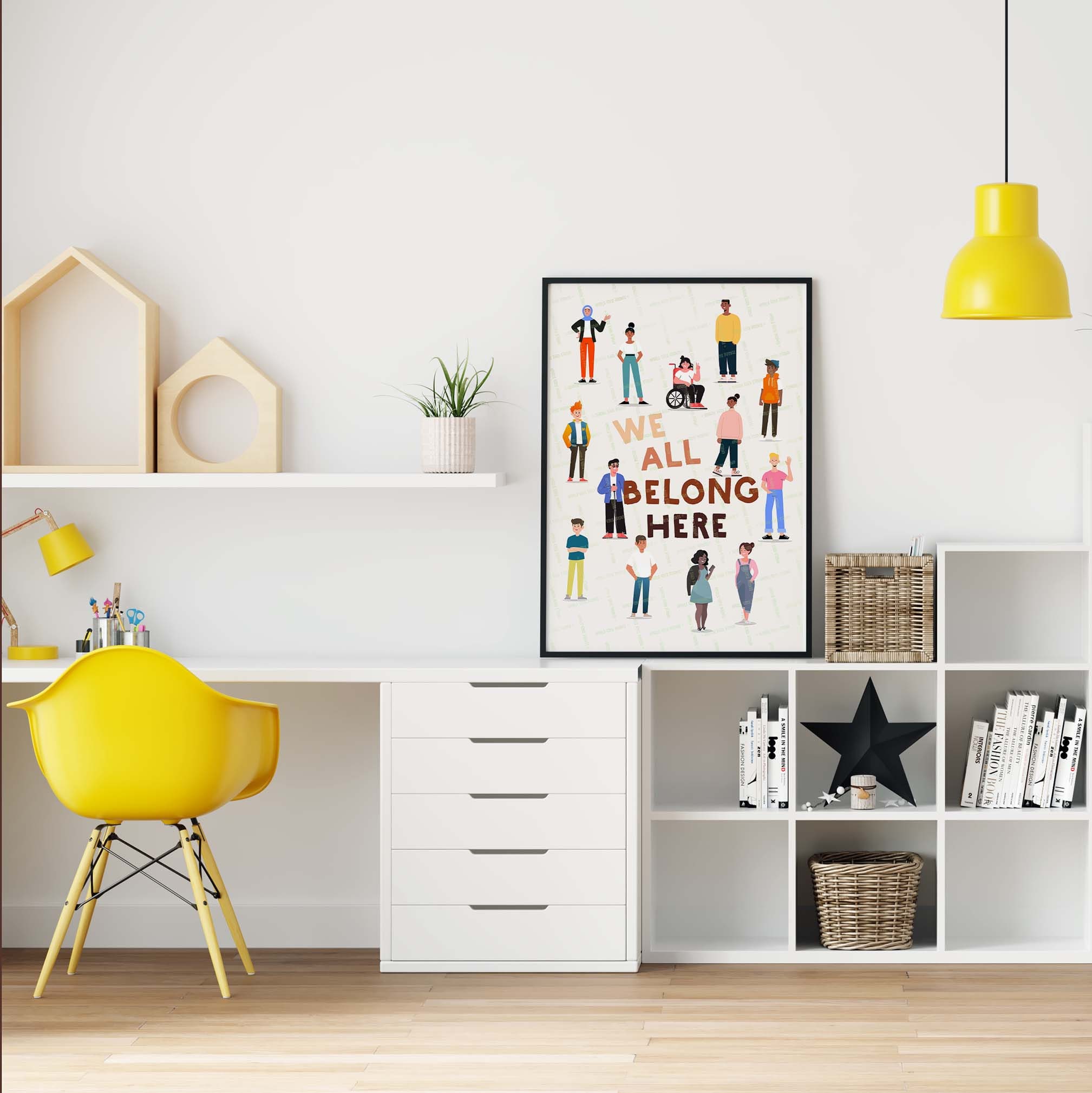 Equality Classroom Poster, Diversity Illustration (digital Download) - Etsy