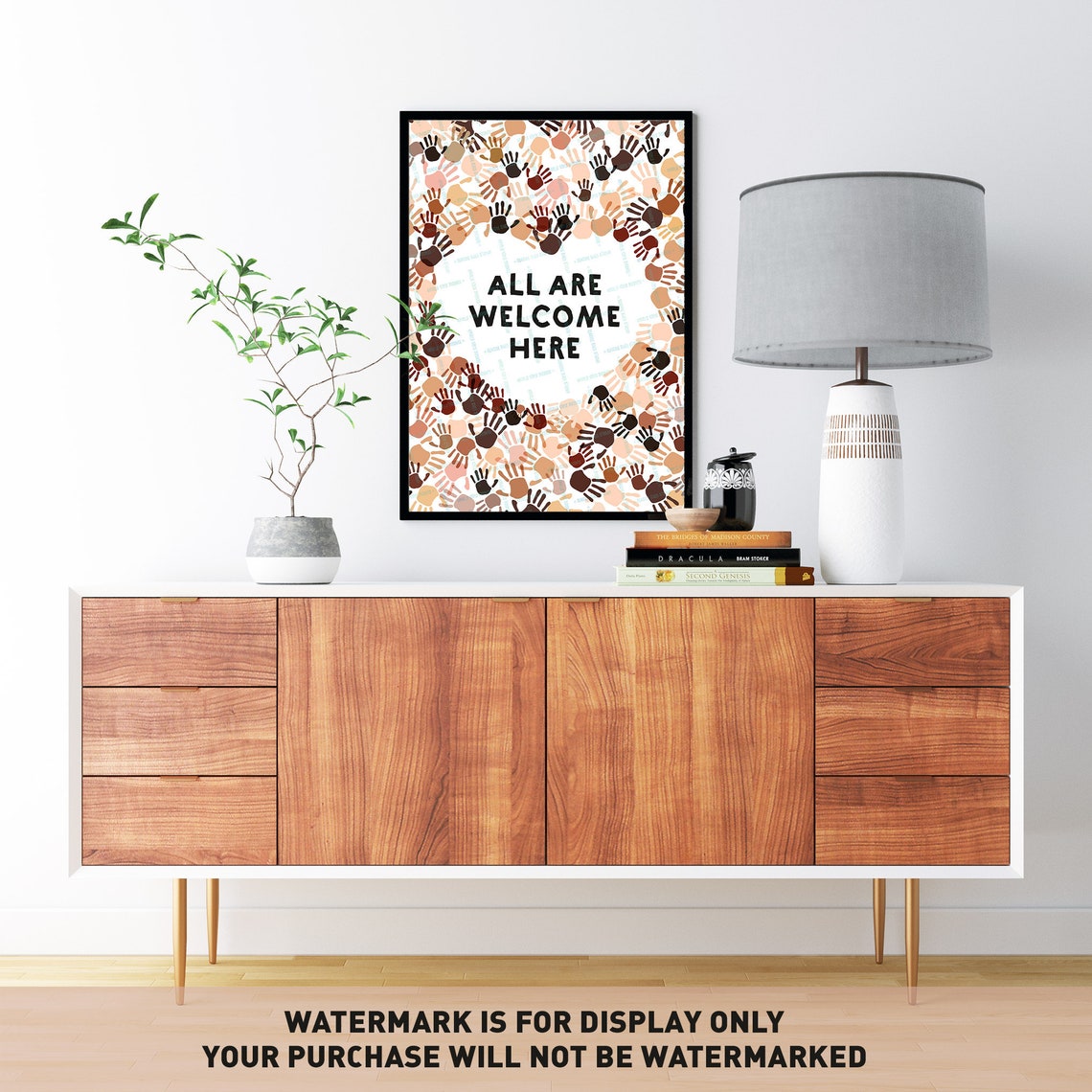 All Are Welcome Diversity Printable Poster Classroom | Etsy UK