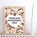 Todos Son Bienvenidos, All Are Welcome, Diversity Printable, Spanish ...