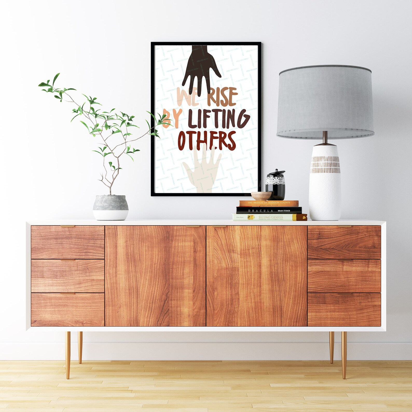 We Rise by Lifting Others Inclusion Printable Poster - Etsy