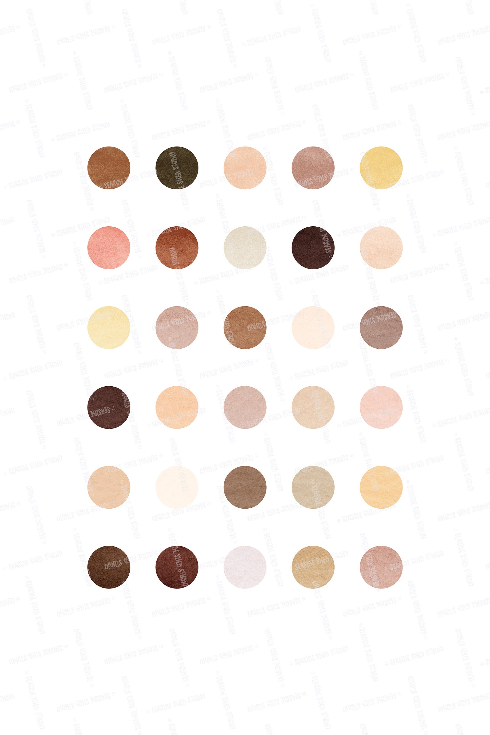 Many Races Print Human Race Skin Tones Diversity Poster | Etsy