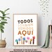 Todos Son Bienvenidos, All Are Welcome, Diversity Printable, Spanish ...