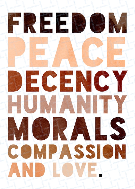 Moral Values Posters