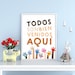 Todos Son Bienvenidos, All Are Welcome, Diversity Printable, Spanish ...