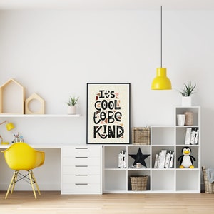 Cool to Be Kind Print, Kindness Printable Poster, Empathy Love ...