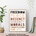 Human Values Poster Morals Printable Peace Decency Love - Etsy UK