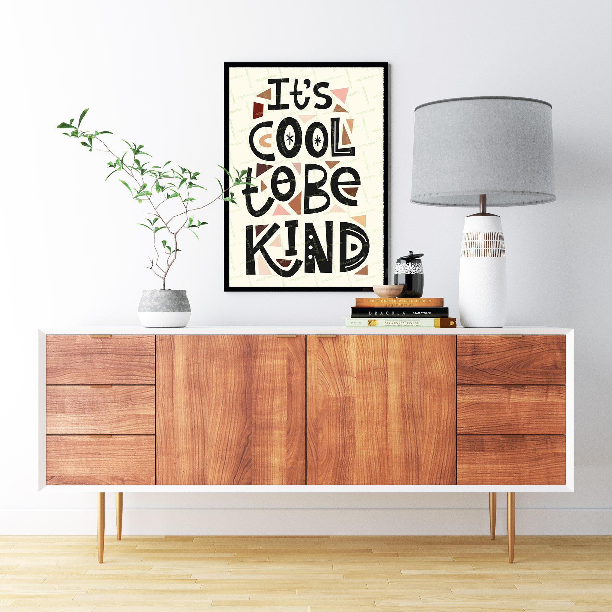 Cool to Be Kind Print Kindness Printable Poster Empathy | Etsy