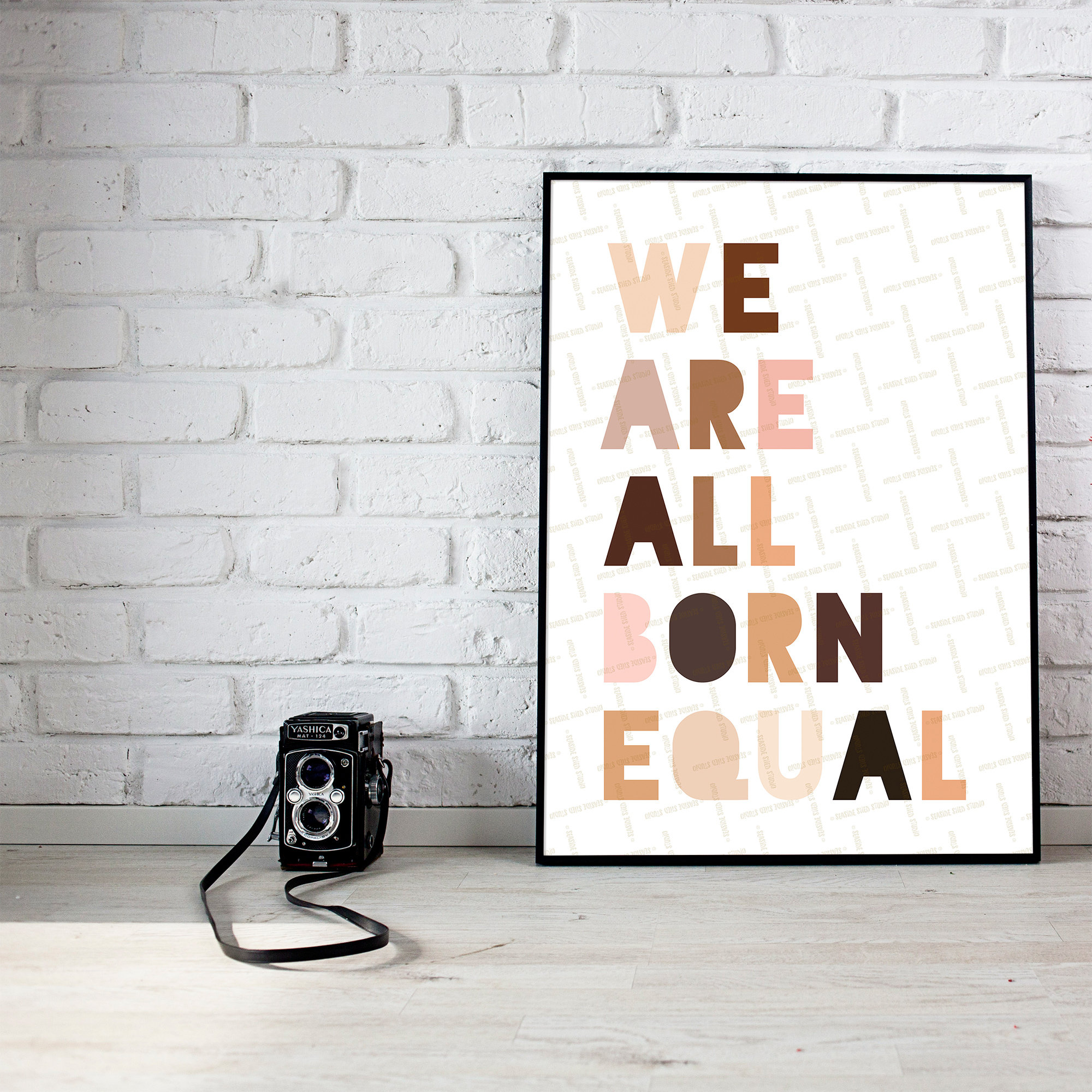 We Are All Born Equal Human Diversity Digital Download | Etsy UK