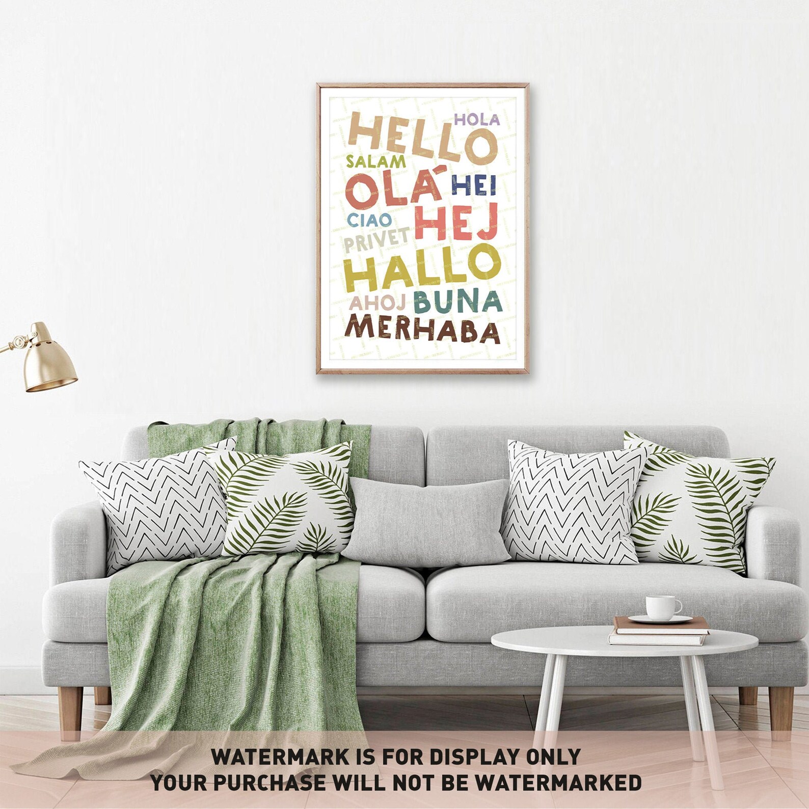 Hello in Different Languages Hello Printable Poster Fun | Etsy