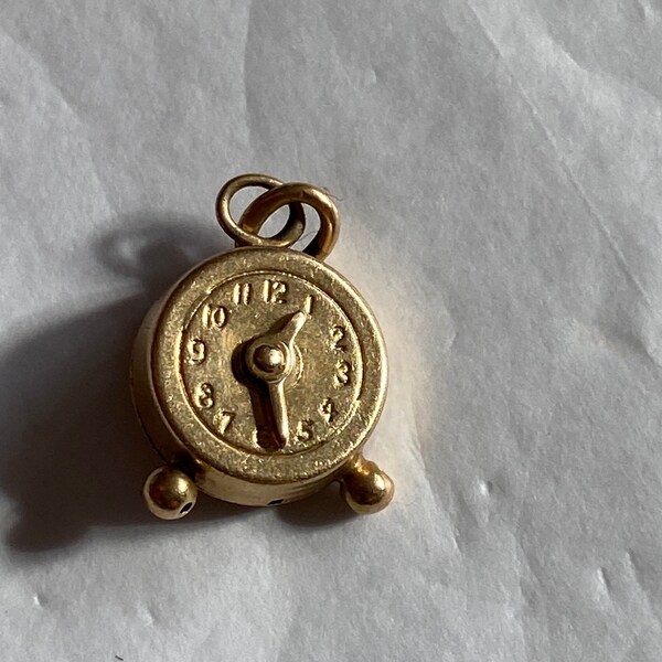 Clock Charm - Etsy