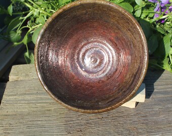 Copper Penny Lustre Raku Pot - Etsy