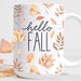 Hello Fall Mug Fall Coffee Mug Cute Fall Mug Autumn Home | Etsy